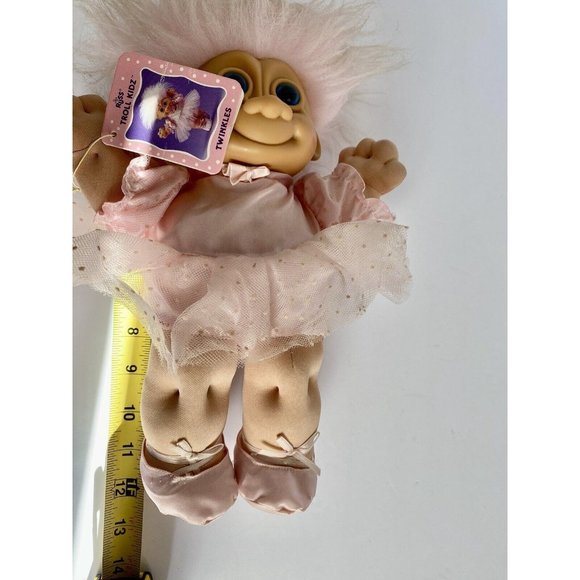 Russ | Toys | Russ Troll Kidz Twinkles Pink Hair Blue Eyes Ballerina ...